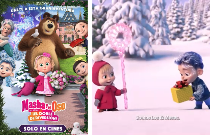 VAMOS AL CINE: “Masha y El Oso. ¡El doble de diversión!” - eitmedia